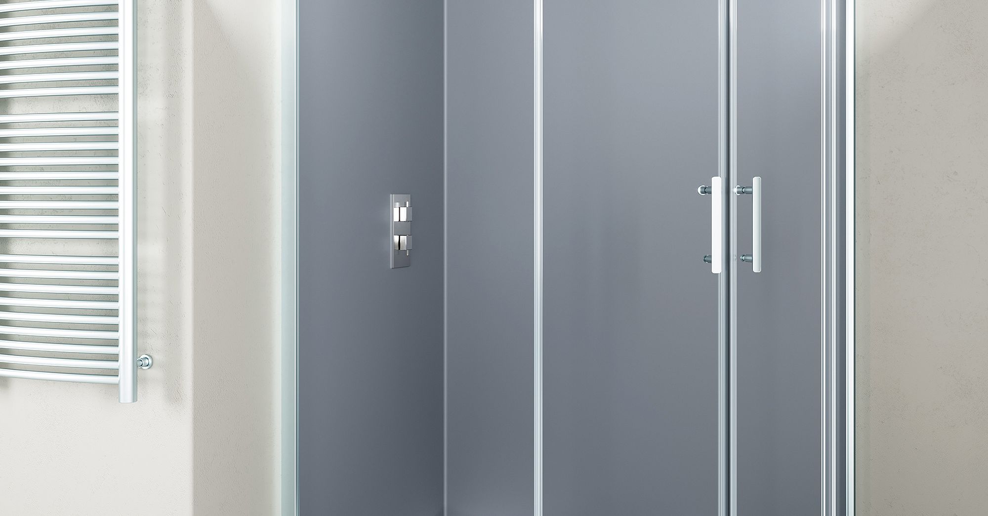 Flair Showers | Hydro Express | Two Door Offset Quadrant